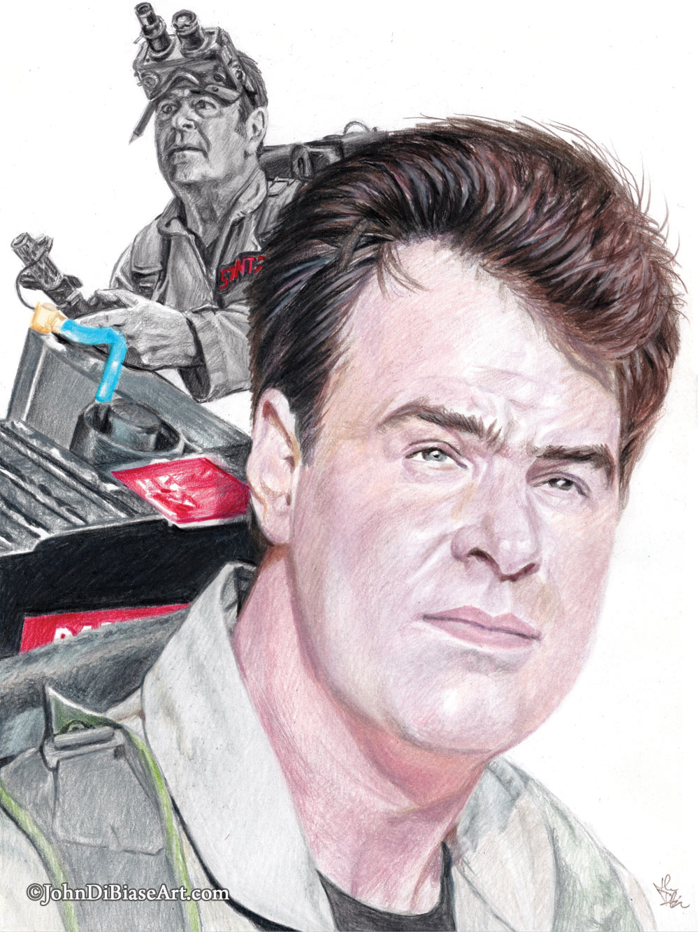 Dan Aykroyd As Ray Stantz In Ghostbusters And Ghostbusters: Frozen ...