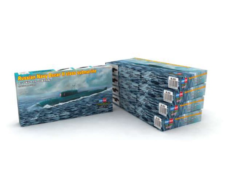 HobbyBoss 1/700 RUSSIAN NAVY OSCAR II CLASS SUBMARINE Plastic Model ...