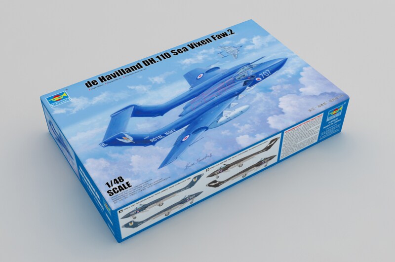 Trumpeter 1/48 de Havilland DH.110 Sea Vixen Faw.2 Plastic Model | Michaels