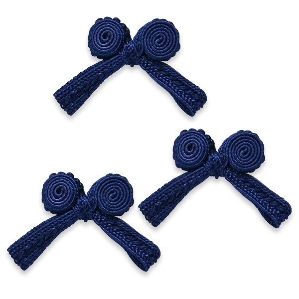 French Bow Applique/Patch Pack of 3, Color: Navy Blue | Michaels