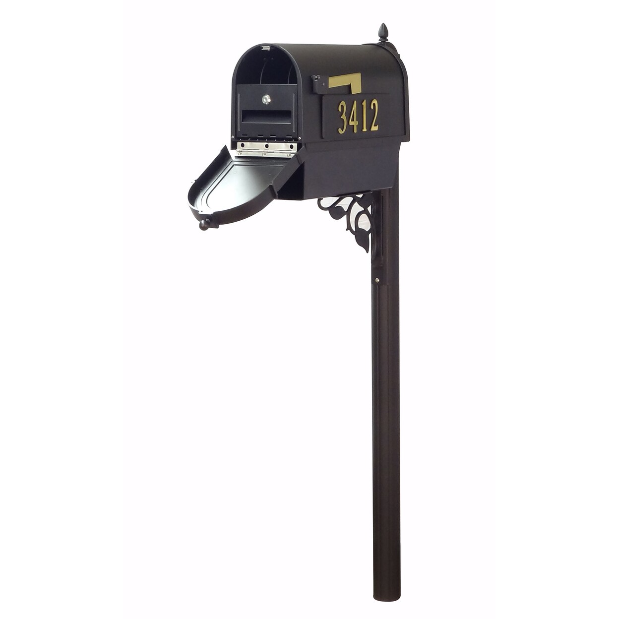 Special Lite Products Berkshire Curbside Mailbox with Front and Side ...