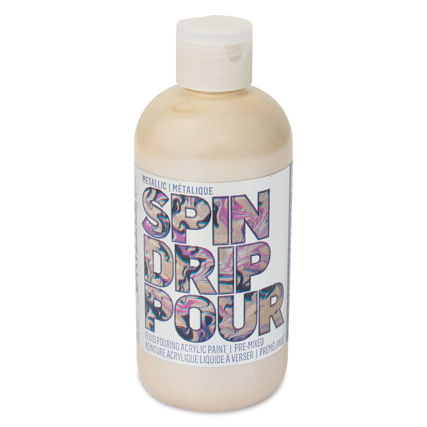 FolkArt Drizzle Acrylic Pouring Paint - Brassy Metallic, 266 ml | Michaels