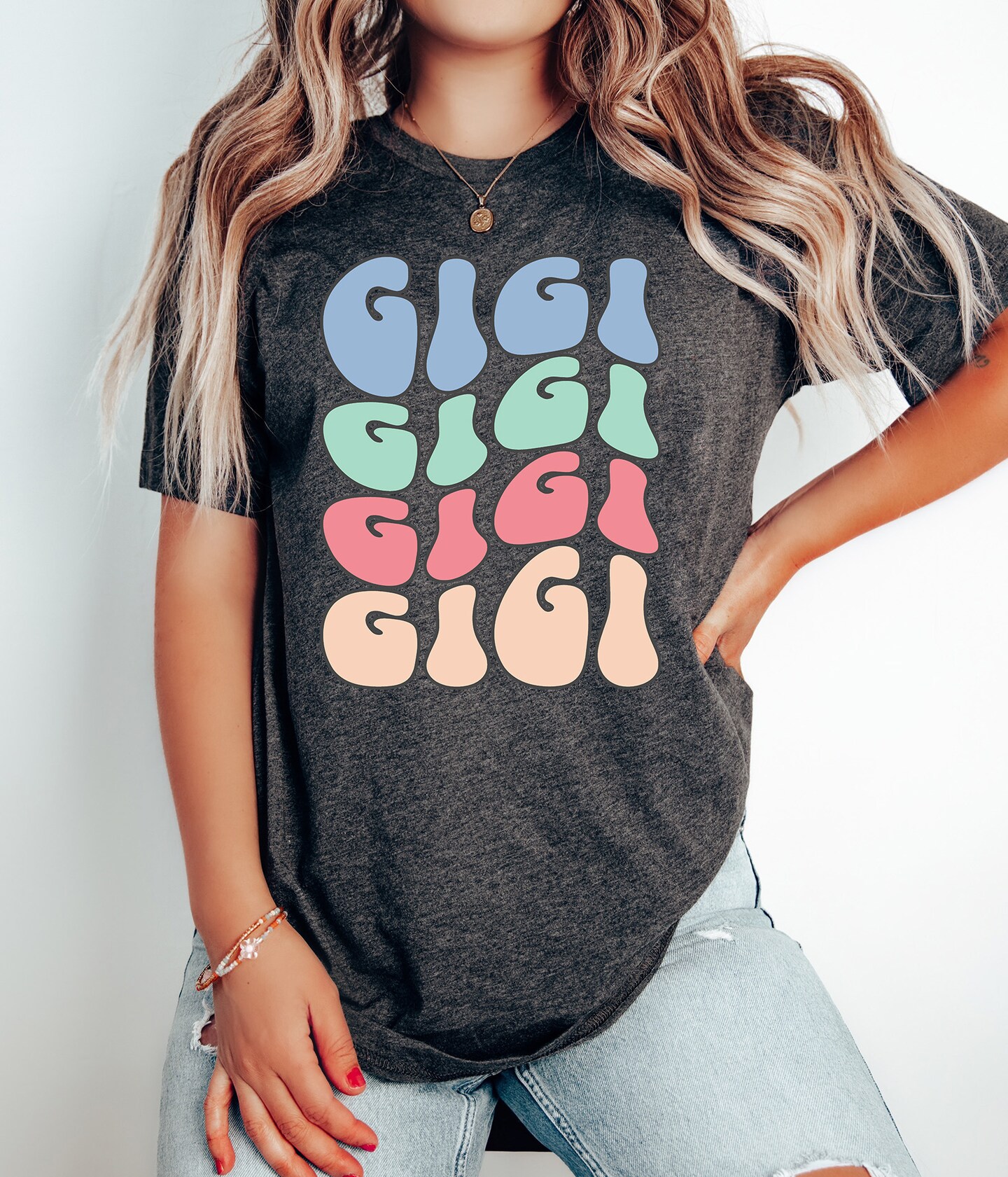 Retro Gigi Shirt, Cute Gigi T Shirt, Gigi Gift, Gift for Gigi, New Gigi ...