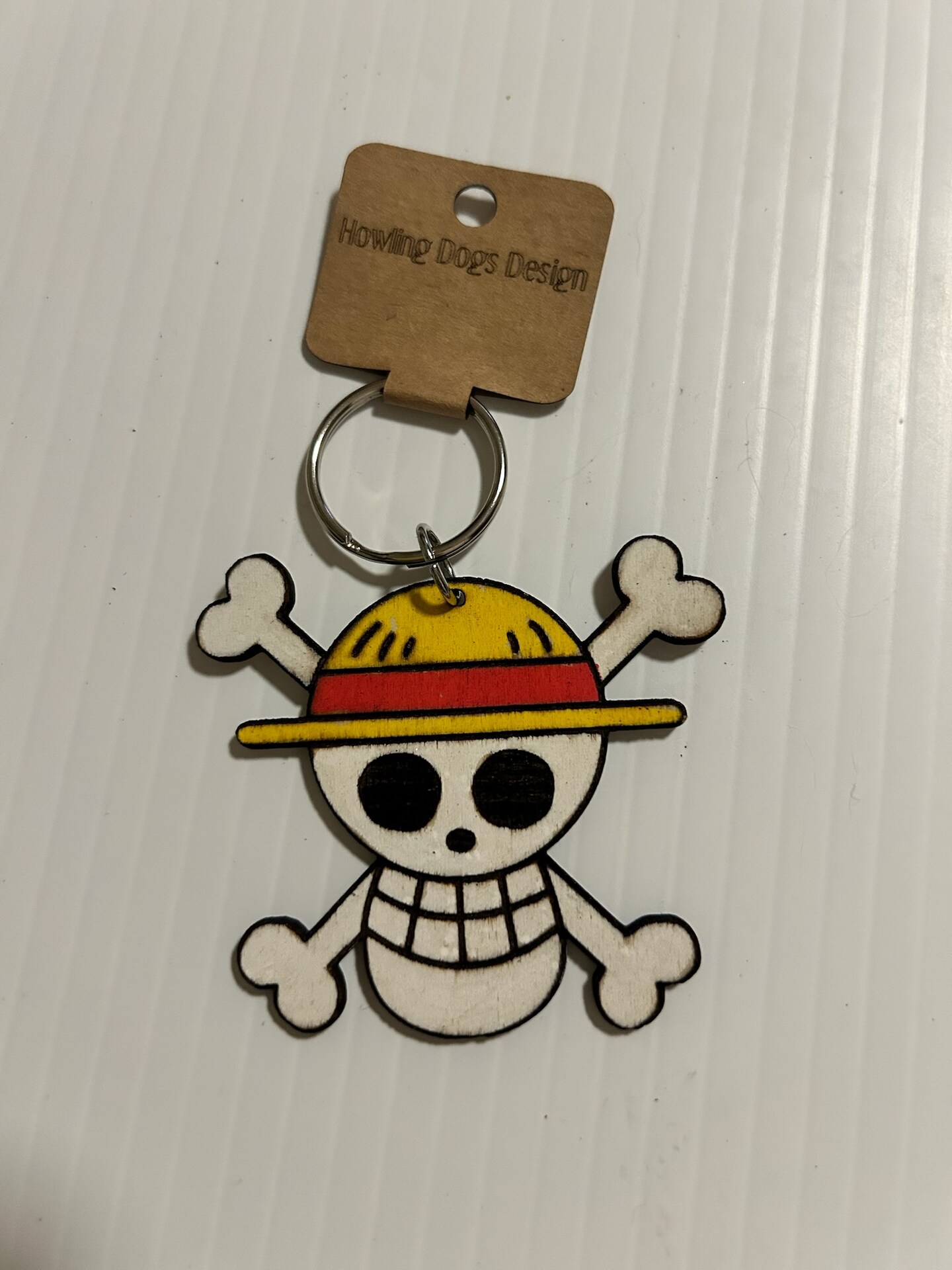 One Piece Jolly Roger Keychain | MakerPlace by Michaels