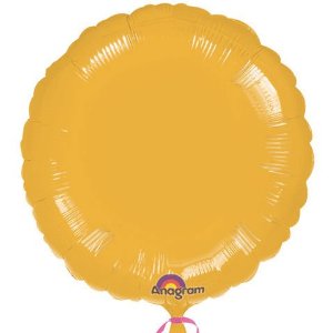 18 Inch Metallic Gold Round Foil Balloon | Michaels