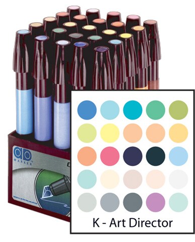 AD MARKER 25 COLOR ART DIRECTOR SET | Michaels