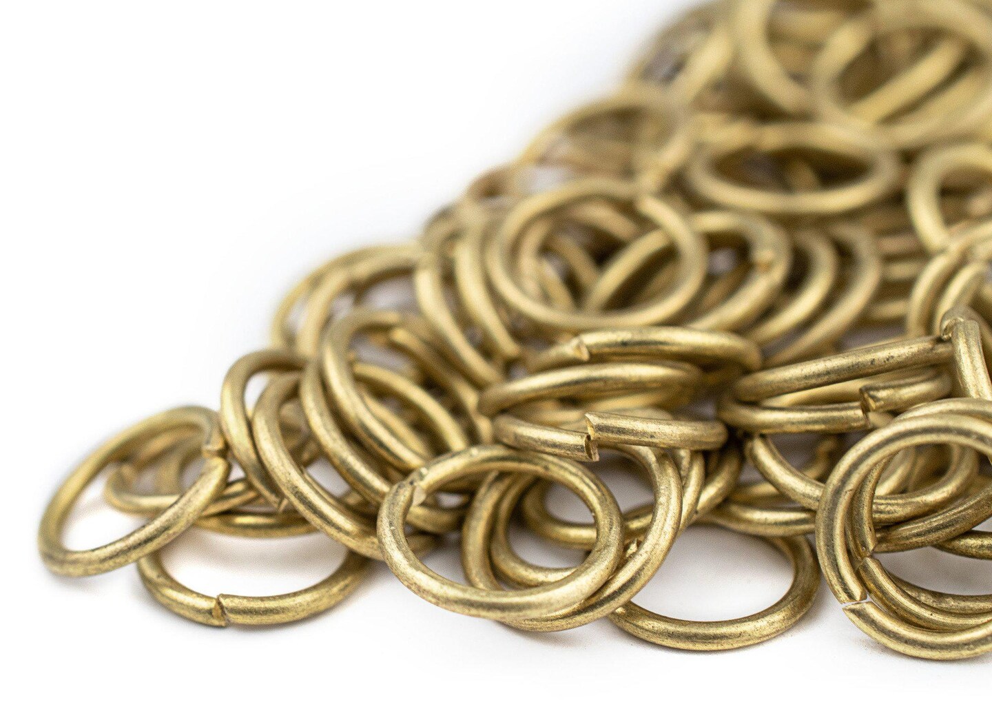 TheBeadChest Brass 10mm Round Open Jump Rings, Pack of 100 | Michaels