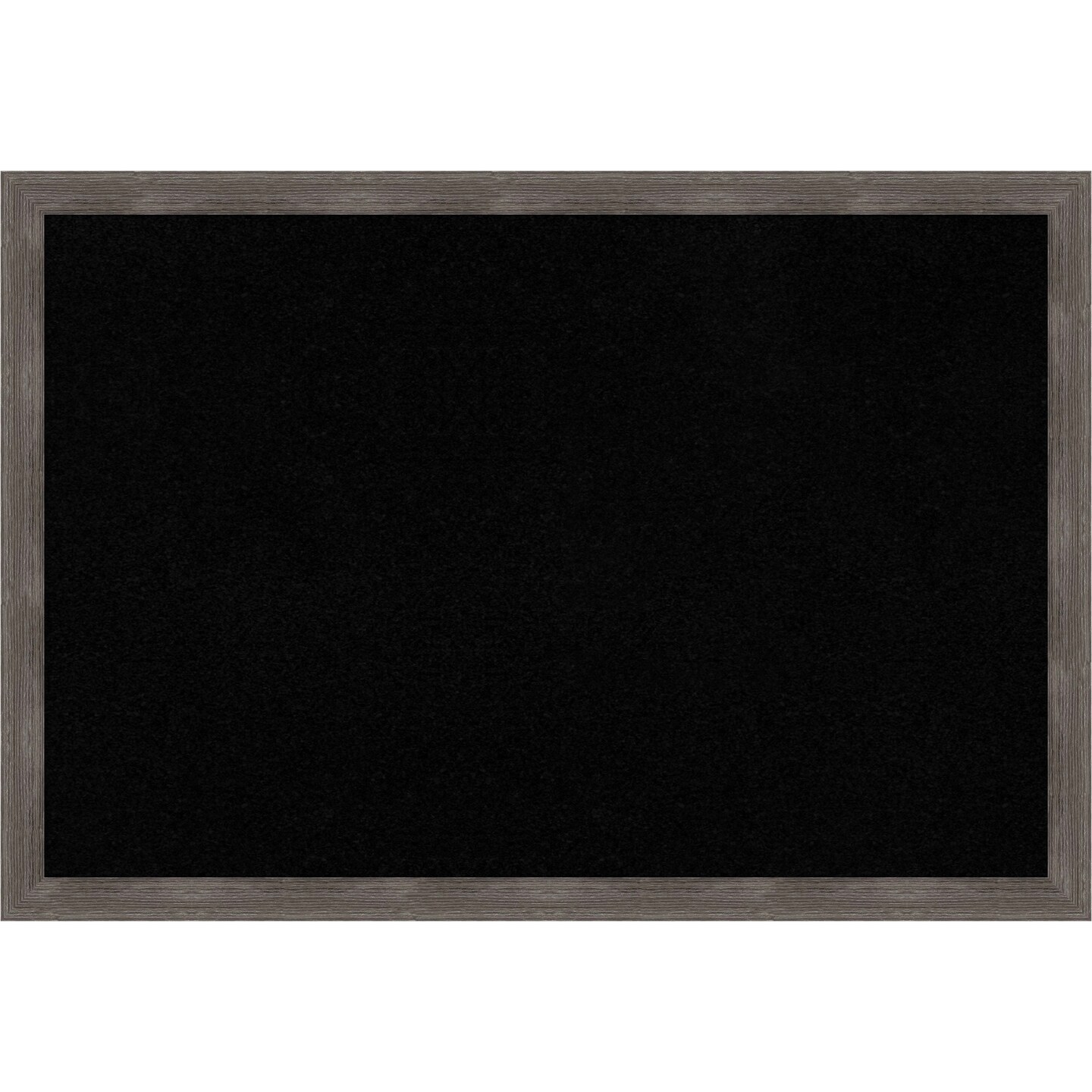 Pinstripe Lead Grey Wood Framed Corkboard, Black Cork | Michaels
