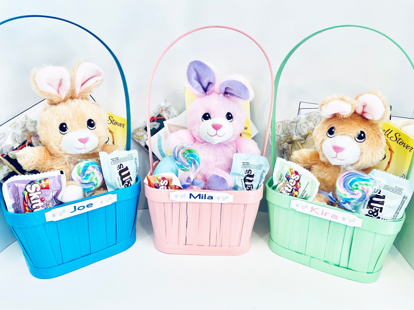 Personalized Easter Basket | Traditional Easter Basket | Prefilled ...