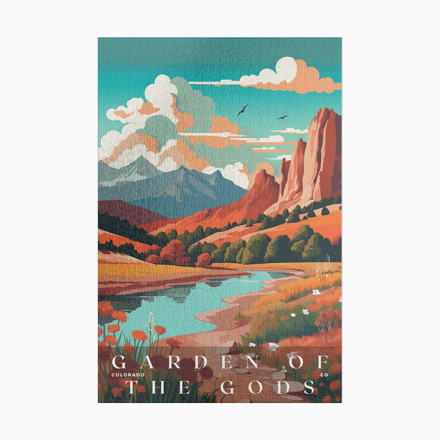 Garden of the Gods Jigsaw Puzzle, Family Game, Holiday Gift | S1 ...