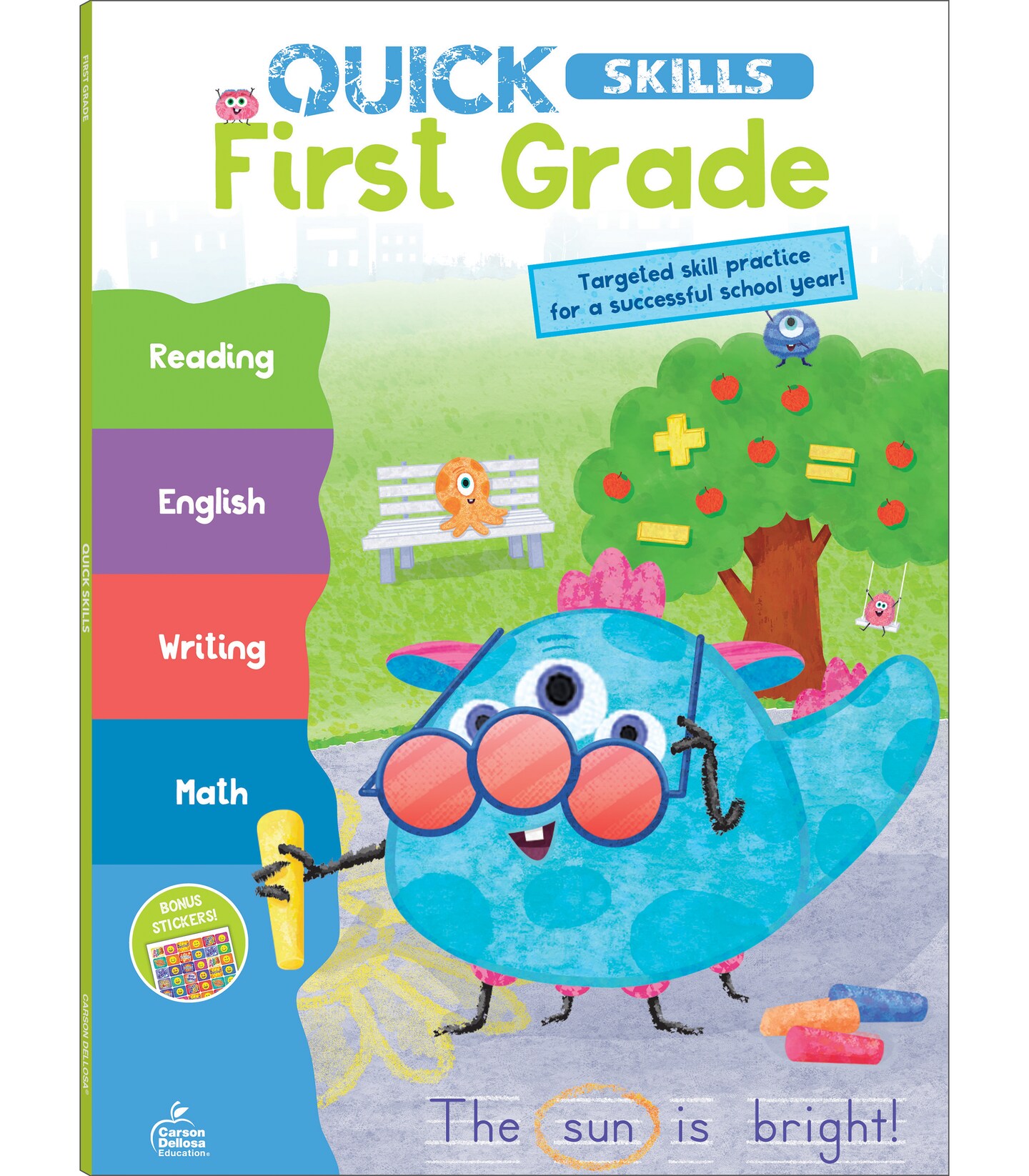 Carson Dellosa Quick Skills 1st Grade Workbooks All Subjects, Reading ...