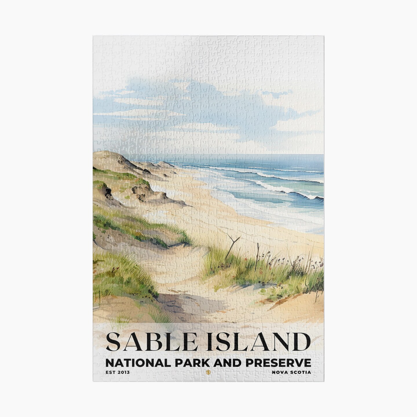 Sable Island National Park Reserve Jigsaw Puzzle, Family Game, Holiday ...