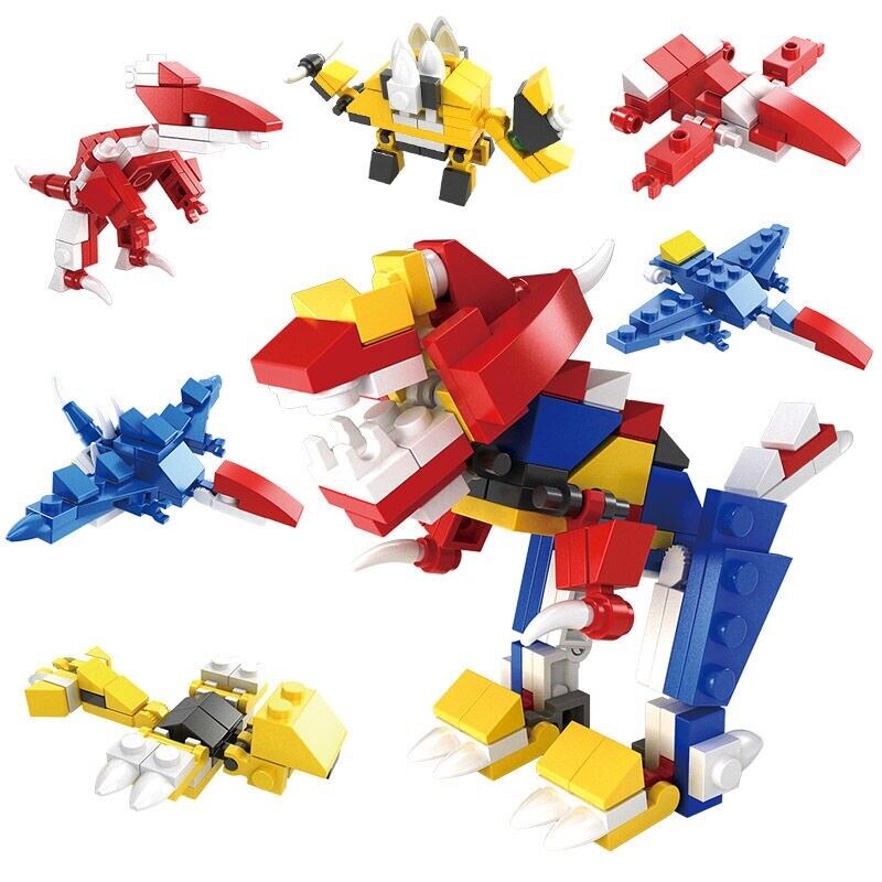 Lovable Easter Eggs with Building Blocks Dinosaurs Set | Michaels