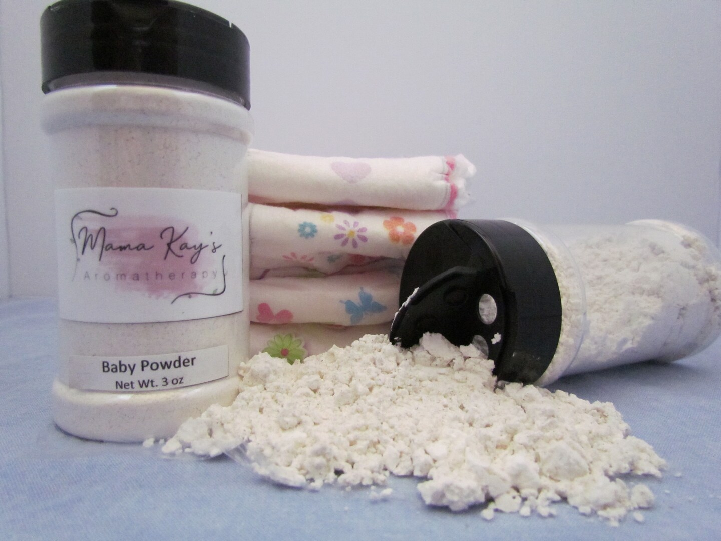 Handmade Natural, Talc Free, Baby Powder, Gentle Powder 3 oz ...