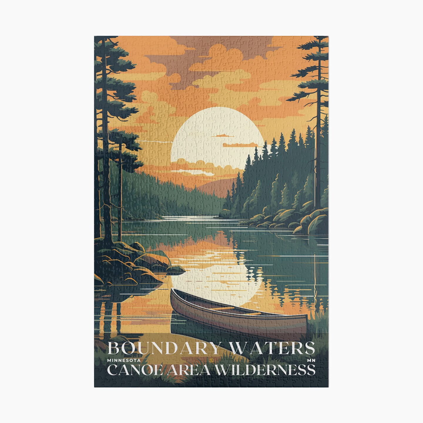 Boundary Waters Canoe Area Wilderness Jigsaw Puzzle, Family Game ...