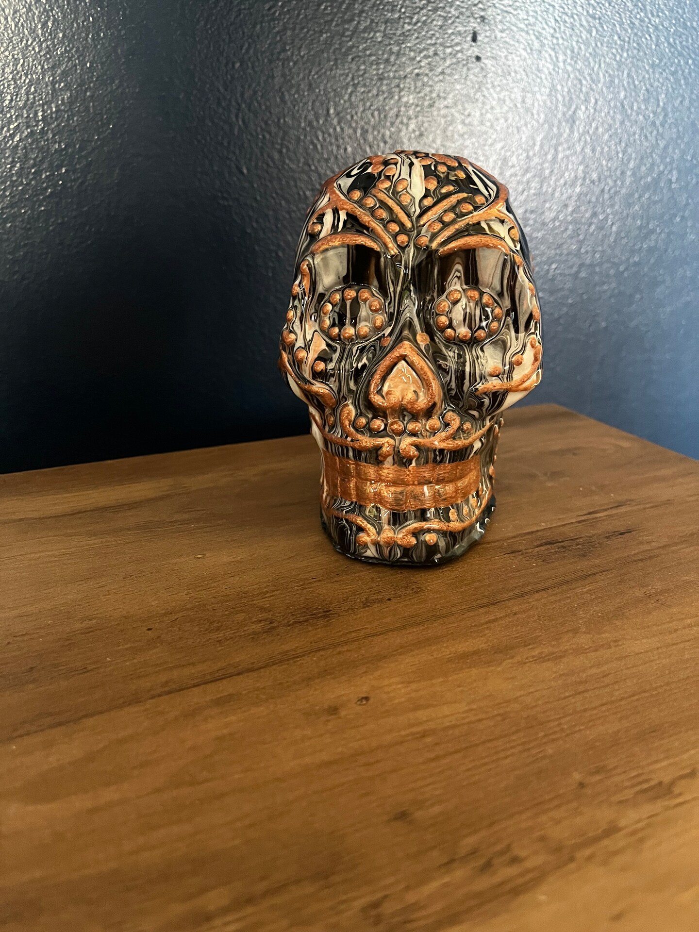 Painted sugar skull, Day of the Dead skull | MakerPlace by Michaels