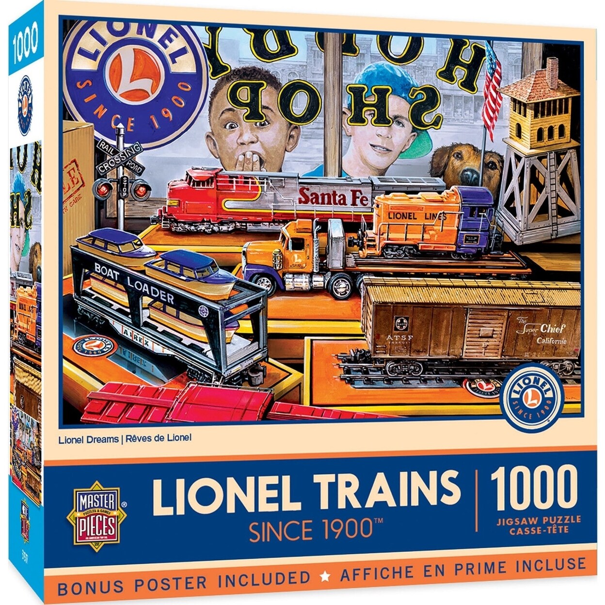 MasterPieces Lionel Trains - Lionel Dreams 1000 Piece Jigsaw Puzzle ... MasterPieces Lionel Trains - Lionel Dreams 1000 Piece Jigsaw Puzzle ...