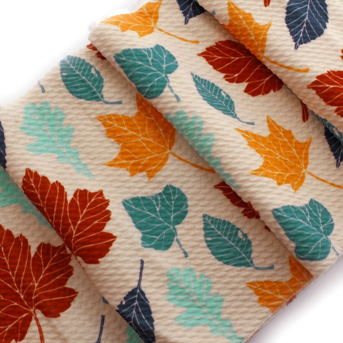 Vintage Fall Leaves Bullet Fabric | Michaels