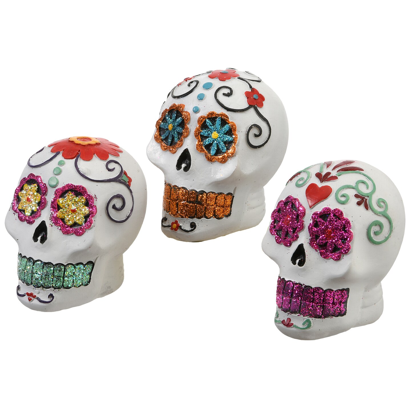 3" Day of the Dead Skull Assortment | Michaels