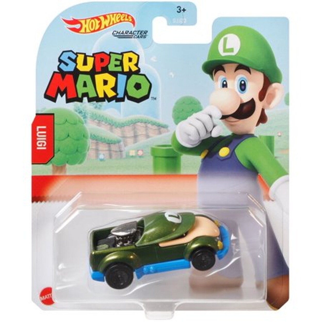 Hot Wheels Character Cars Luigi Diecast Car | Michaels