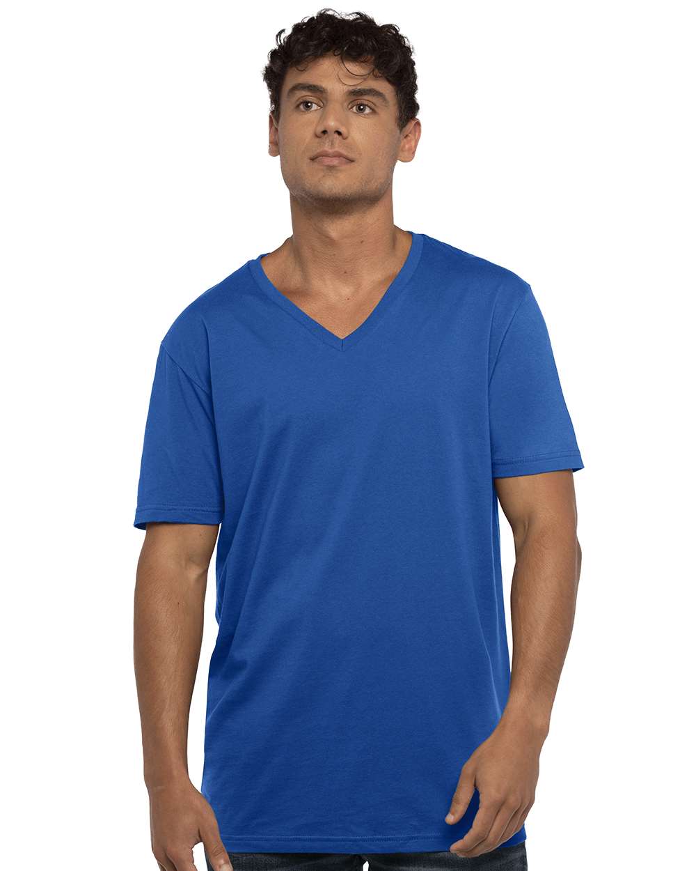 Next Level® - Cotton V-Neck T-Shirt - 3200 | 4.3 oz./yd², 100% combed ...