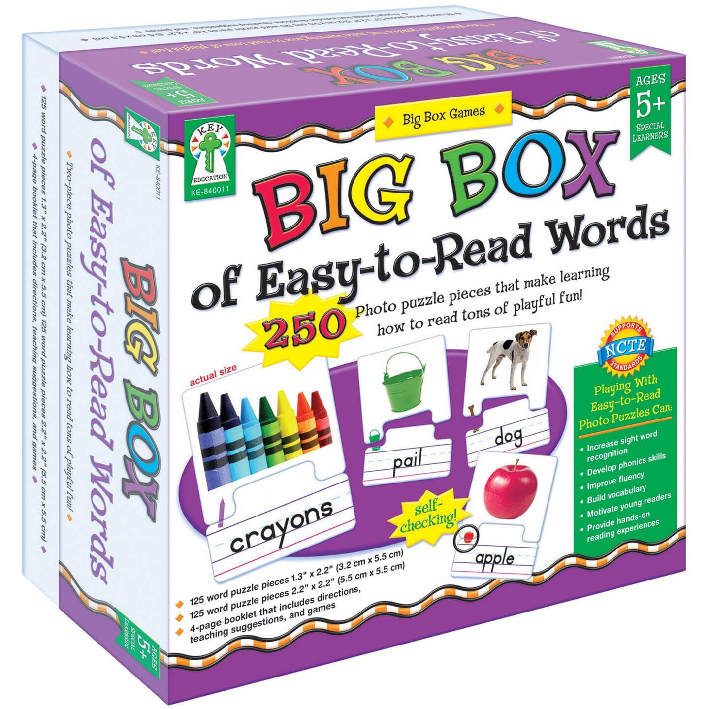Big Box of Easy-to-Read Words Board Game, Grade K-2 | Michaels