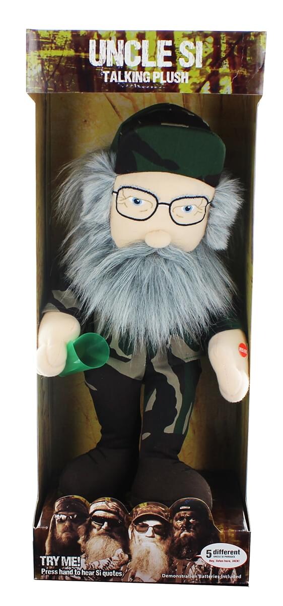Duck Dynasty Duck Commander Uncle Si 16" Talking Plush | Michaels