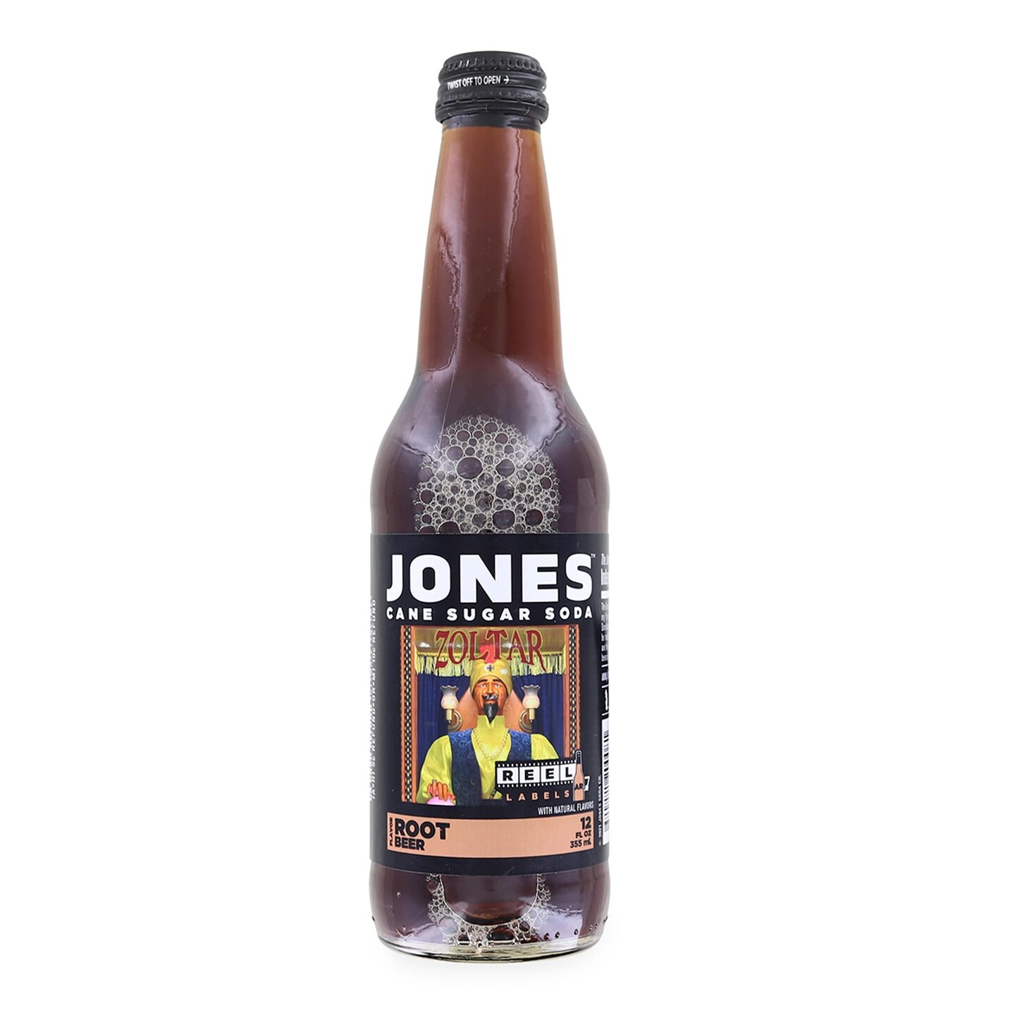 Zoltar AR Reel Label 12oz Jones Soda | Root Beer | Michaels