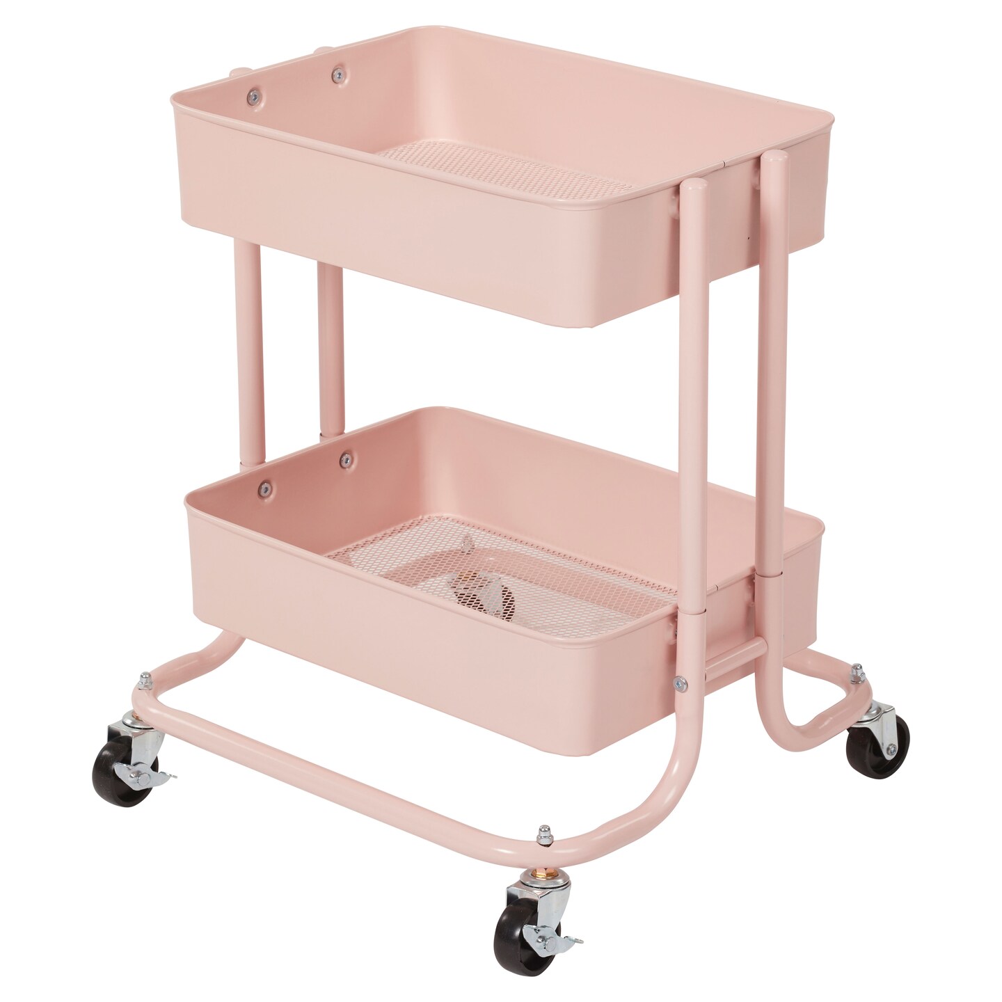 2-Tier Metal Rolling Utility Cart, Mobile Storage Organizer | Michaels