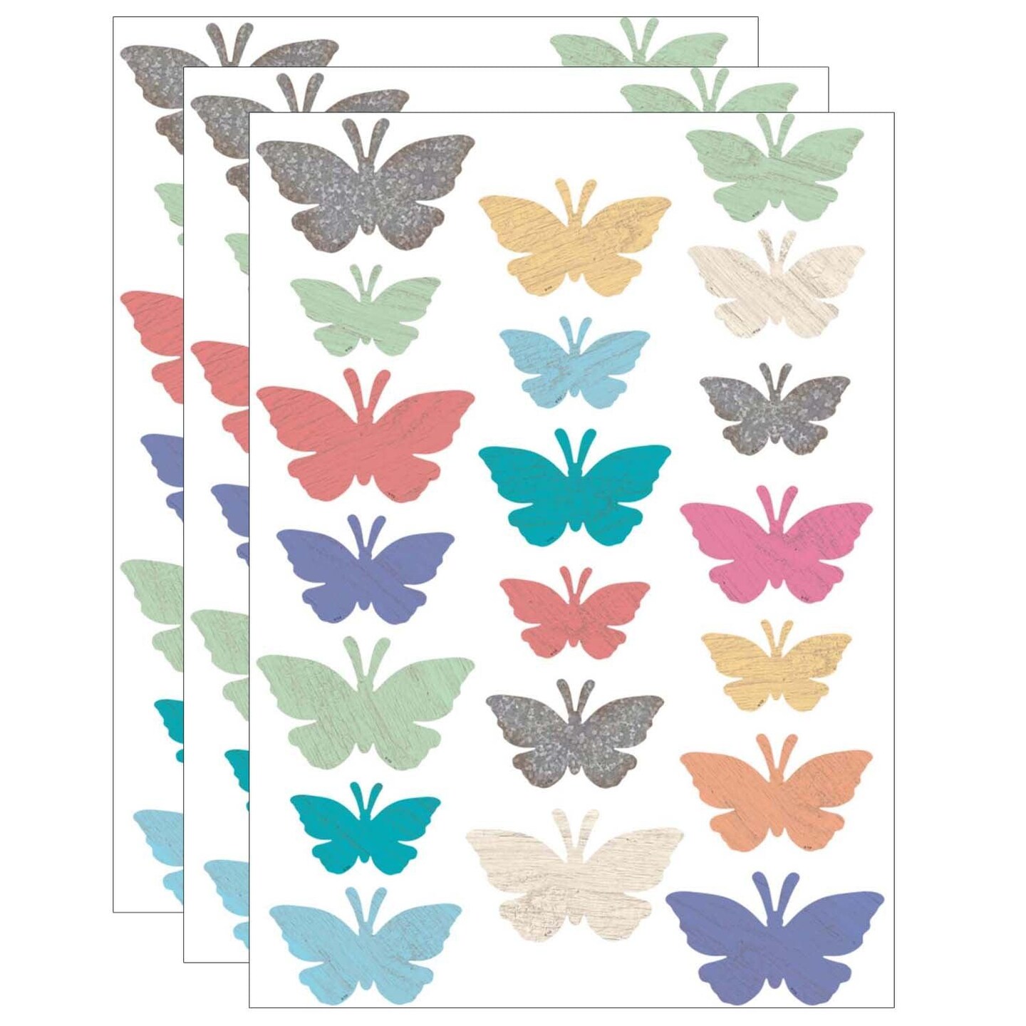 Home Sweet Classroom Butterflies Accents, Assorted Sizes, 60 Per Pack ...