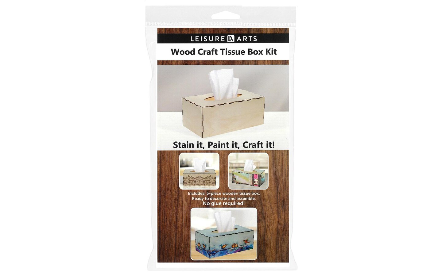 Wood Tissue Box Rectangle 9.75x5.5x4" | Michaels