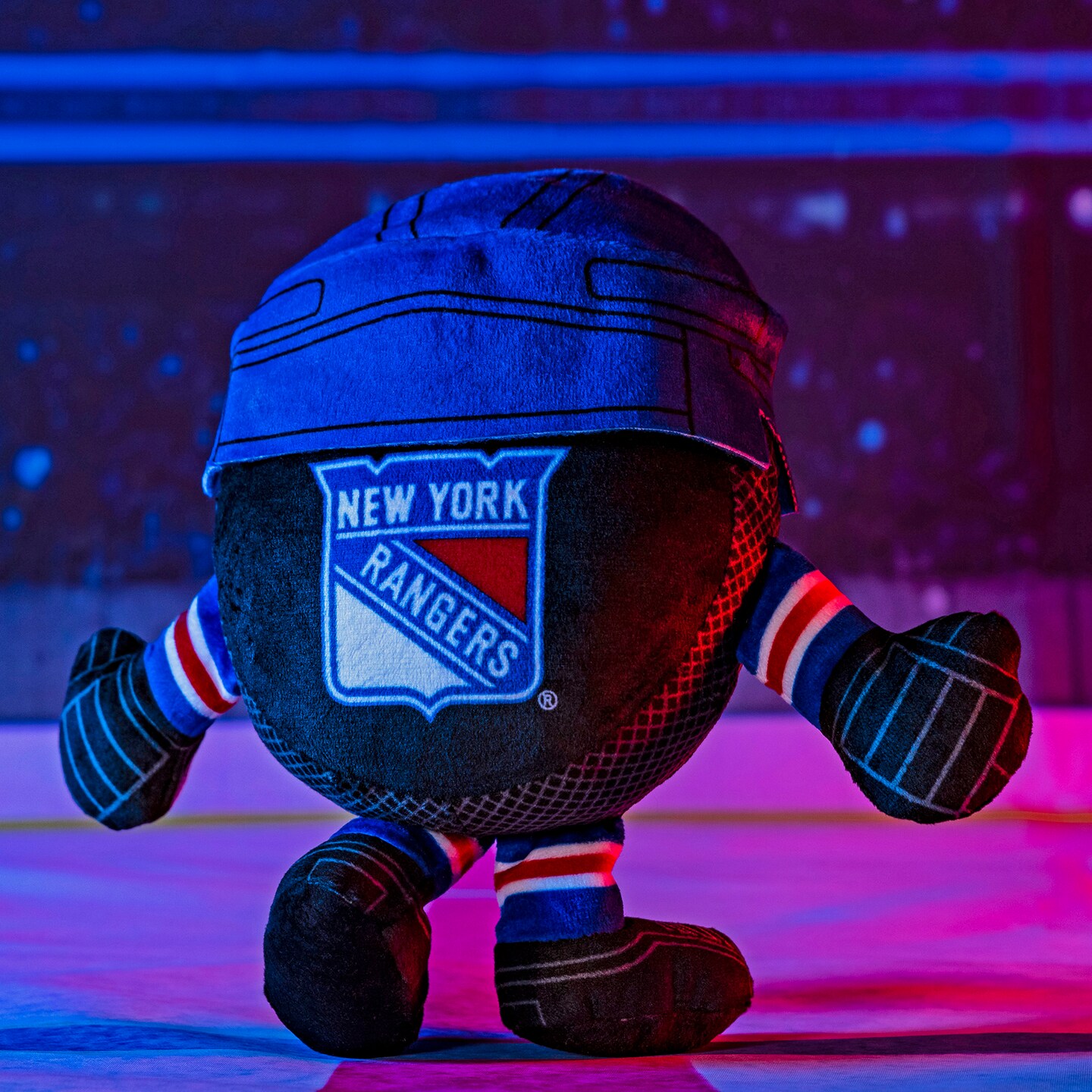 Bleacher Creatures New York Rangers 8" Kuricha Hockey Puck Sitting ...