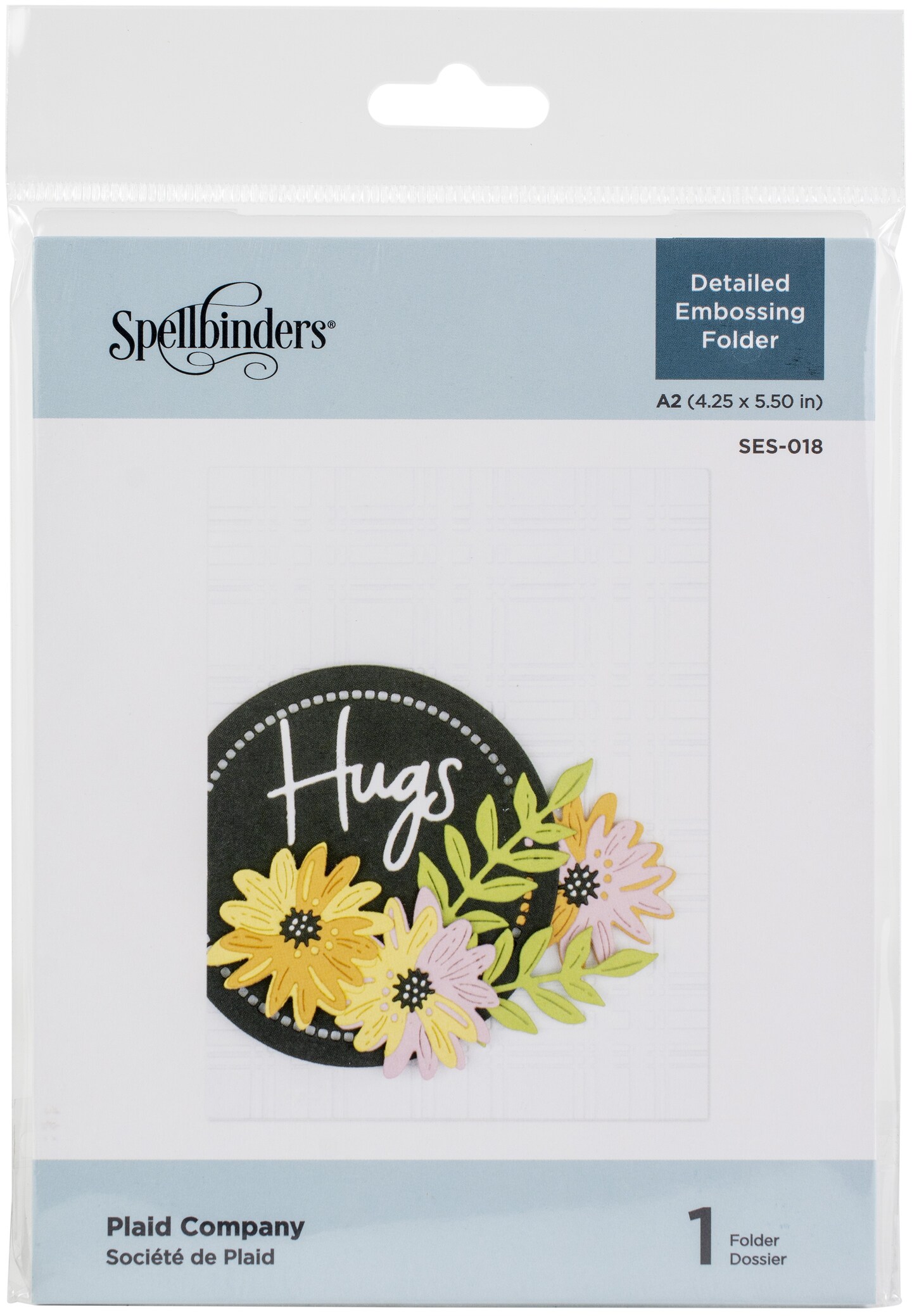 Spellbinders Embossing Folder-Plaid Company | Michaels