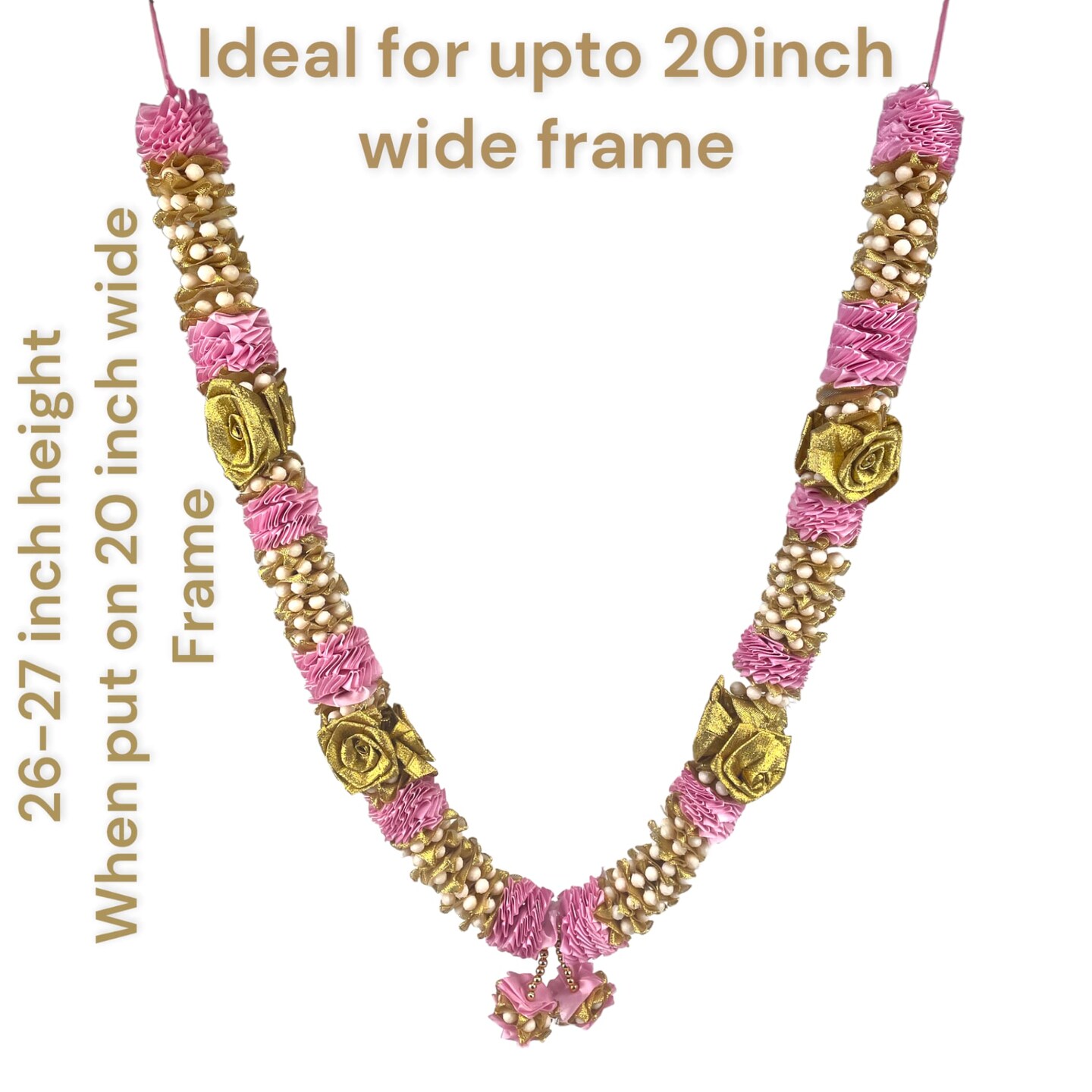 2ct Wedding Garland, Varmala Rose Garland, Artificial, Shadi, Indian ...