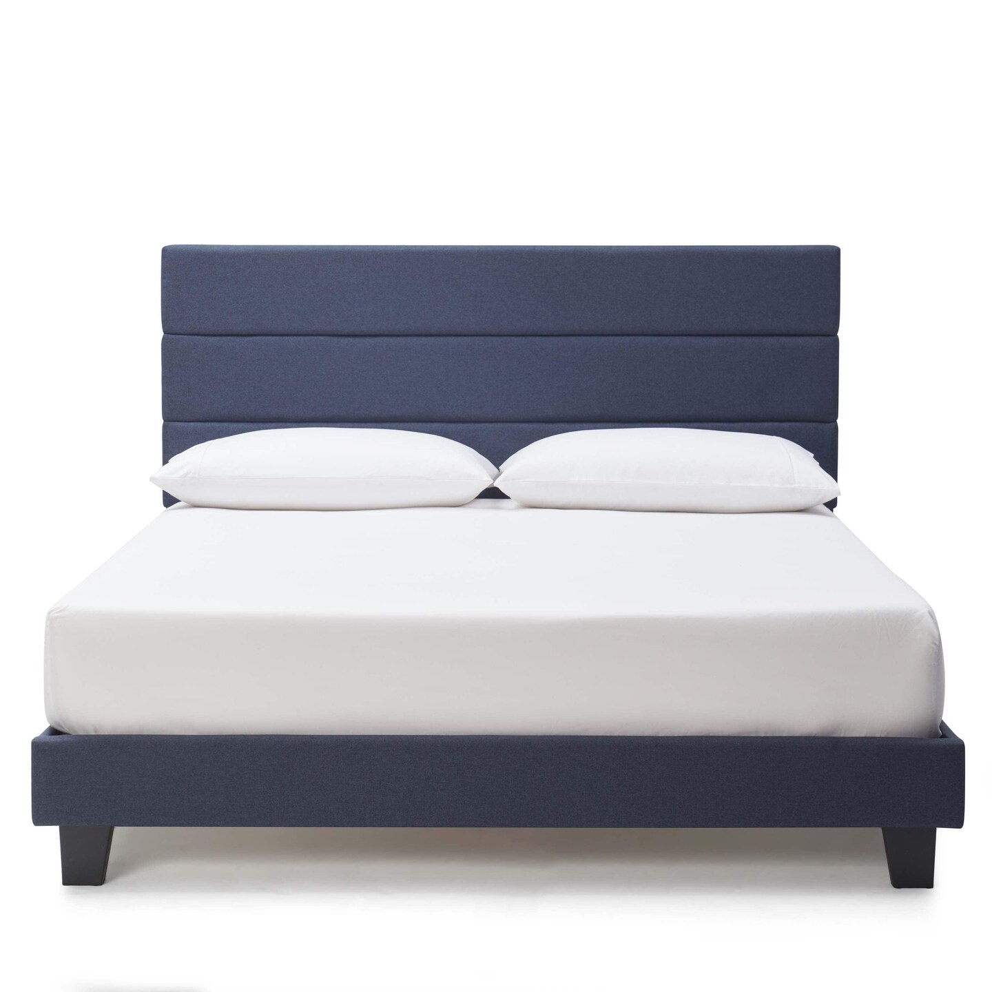 Nestl Horizontal Channel Upholstered Platform Bed | Michaels