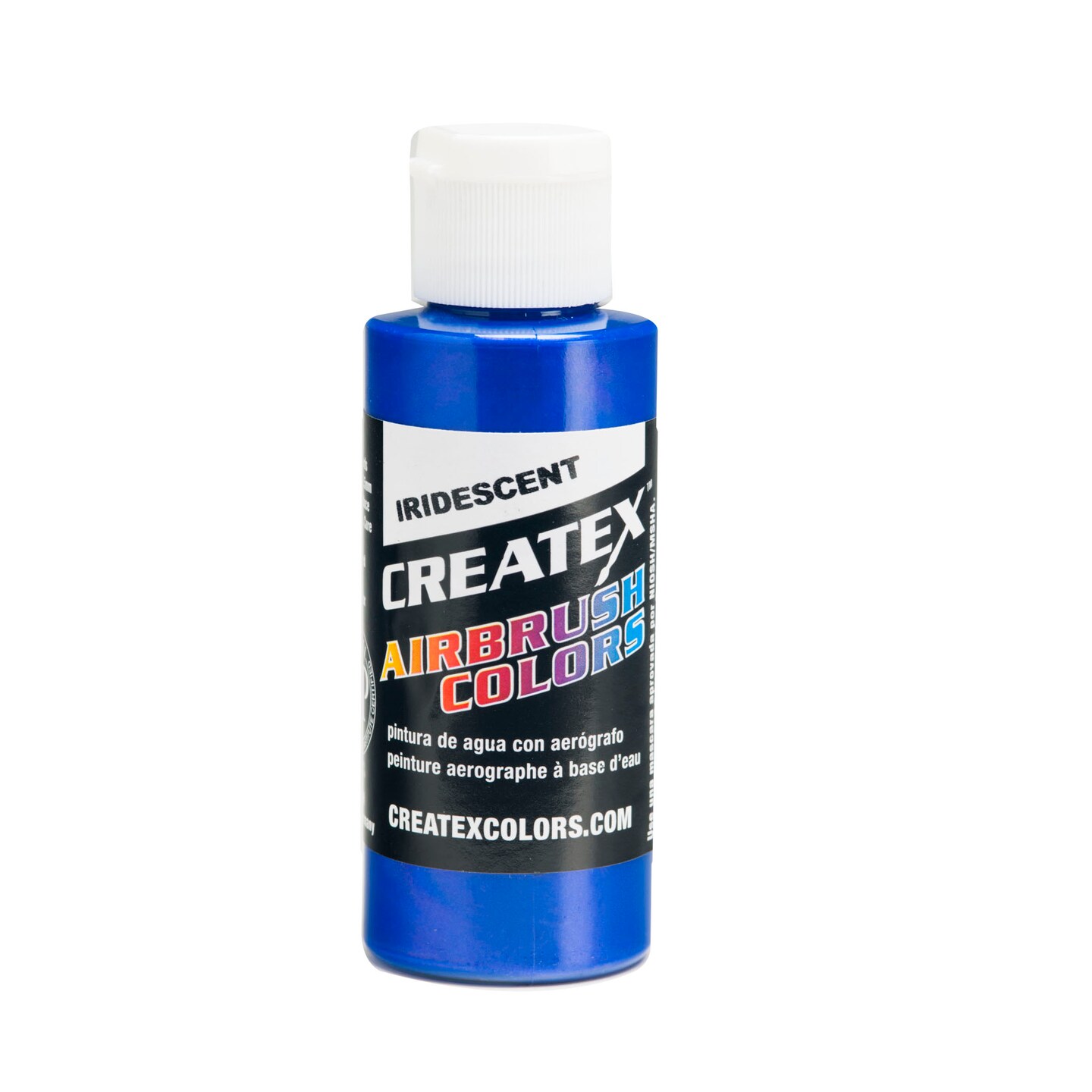 Createx Airbrush Color, Iridescent, 2 oz., Electric Blue | Michaels