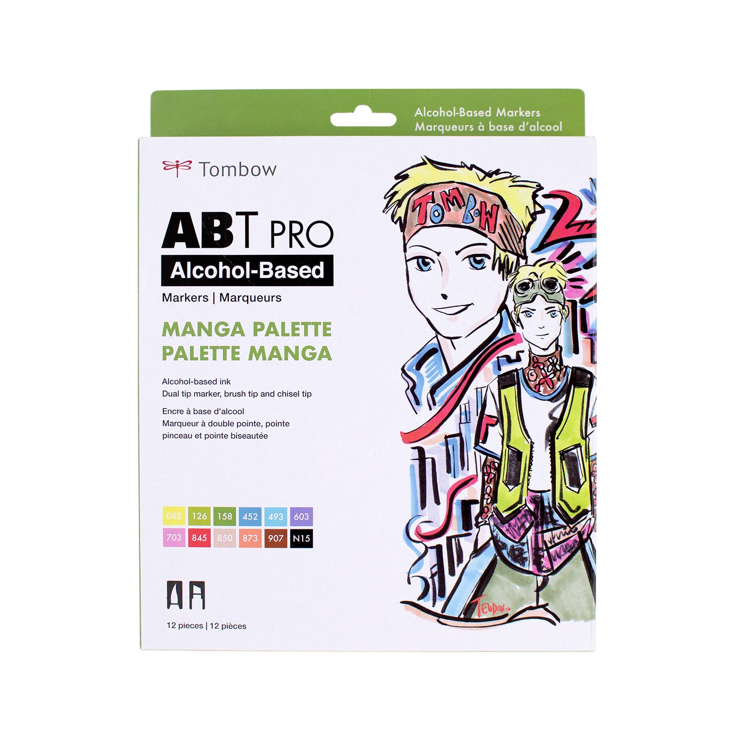 Tombow ABT PRO Alcohol-Based Art Marker Set, 12-Colors, Manga | Michaels