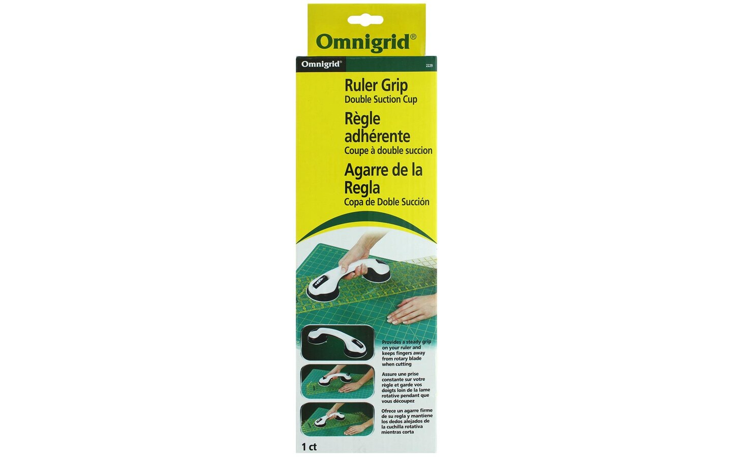 Omnigrid Ruler Grip Double Suction Cup | Michaels