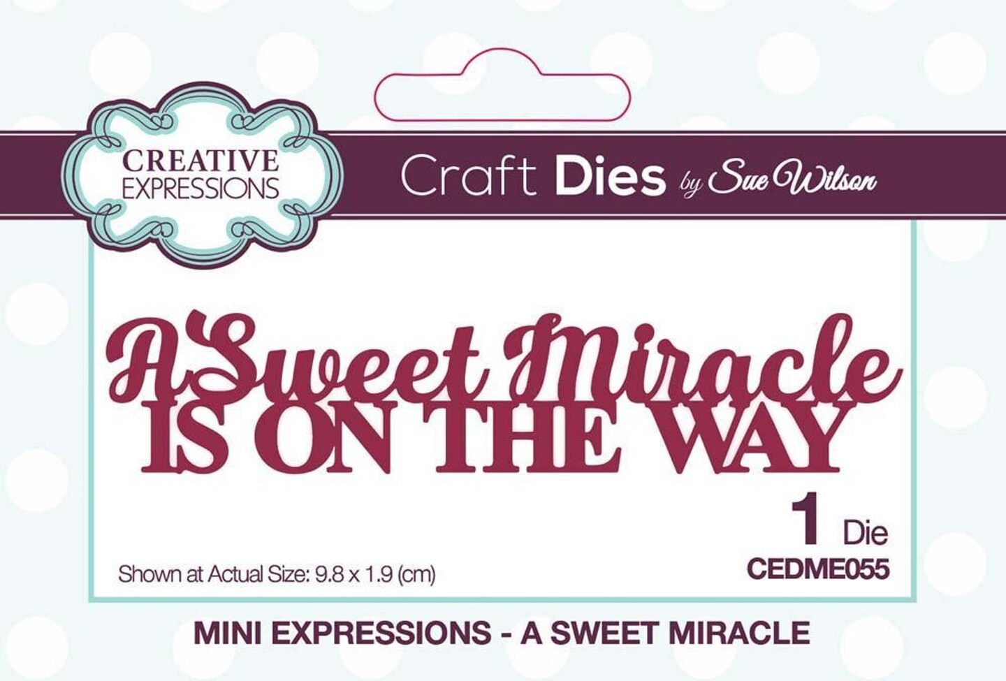 Creative Expressions Dies by Sue Wilson Mini Expressions Collection A ...