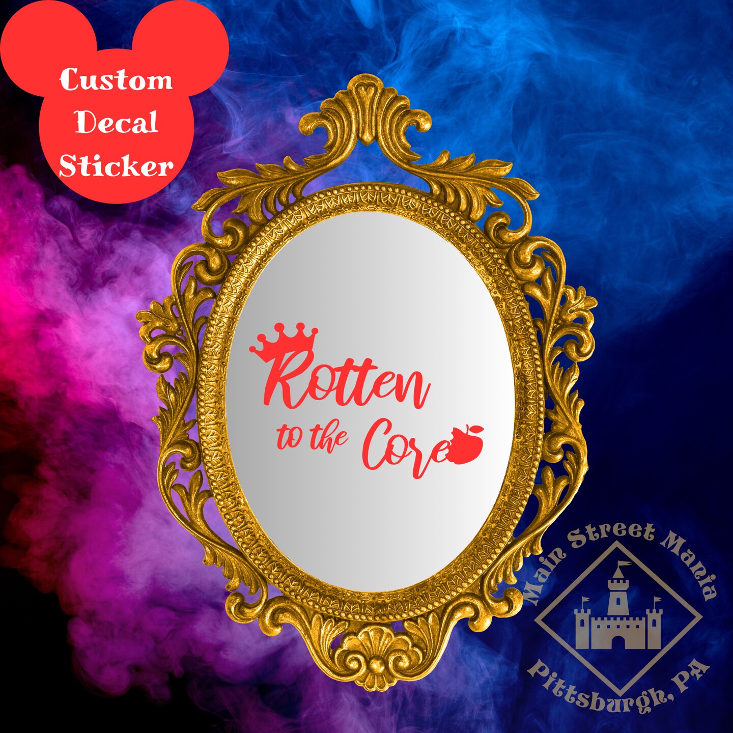 Rotten to the Core Snow White Decal Sticker | MakerPlace by Michaels