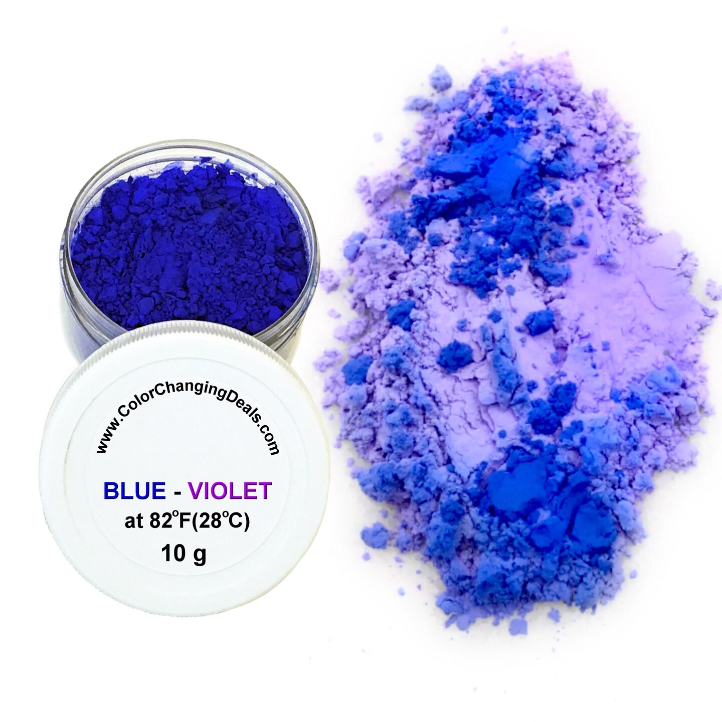 Color Changing Powder Pigment Thermochromic Temperature Heat Sensitive ...