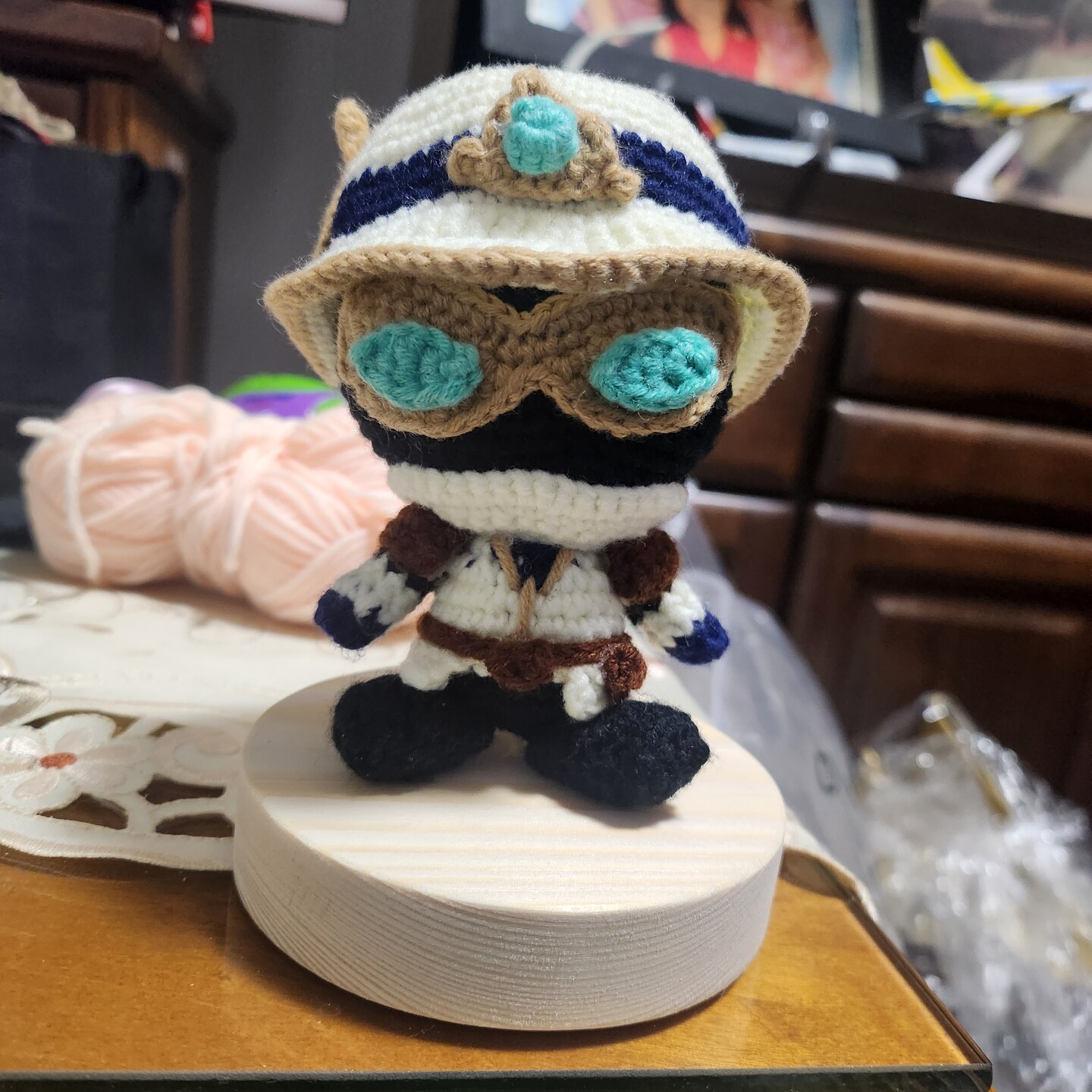 Crochet Cypher Doll from Valorant (Amigurumi) | MakerPlace by Michaels