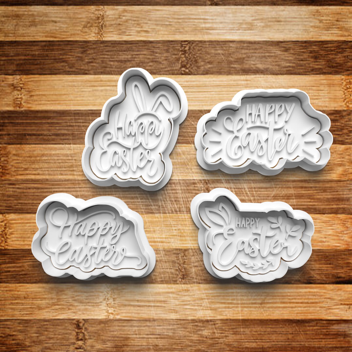 Easter Cookie Cutter | Cookie Stamp | Cookie Embosser | Cookie Fondant ...