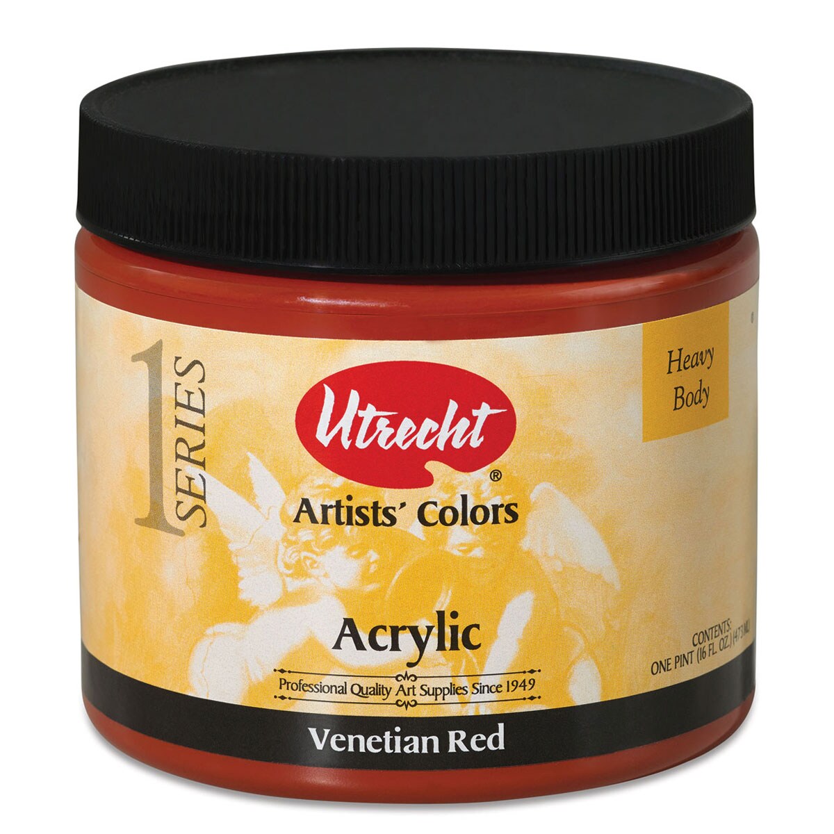 Utrecht Artists' Acrylic Paint - Venetian Red, Pint | Michaels