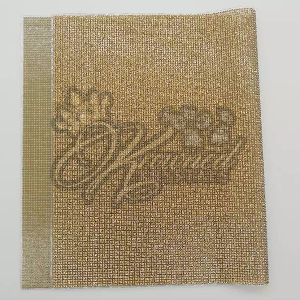 HOT FIX Rhinestone Sheet (Topaz Gold) | Michaels