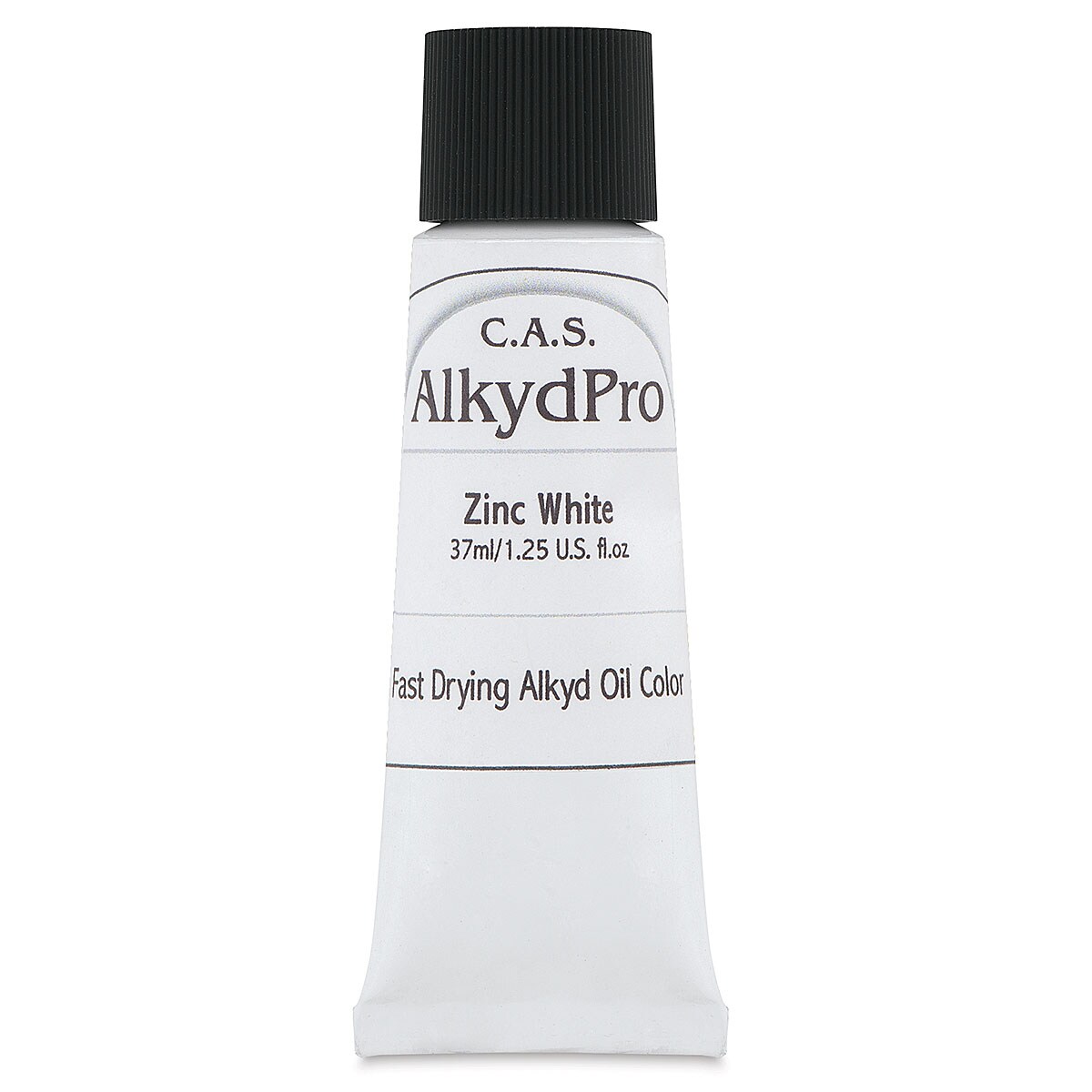 CAS AlkydPro Fast-Drying Alkyd Oil Color - Zinc White, 37 ml tube ...