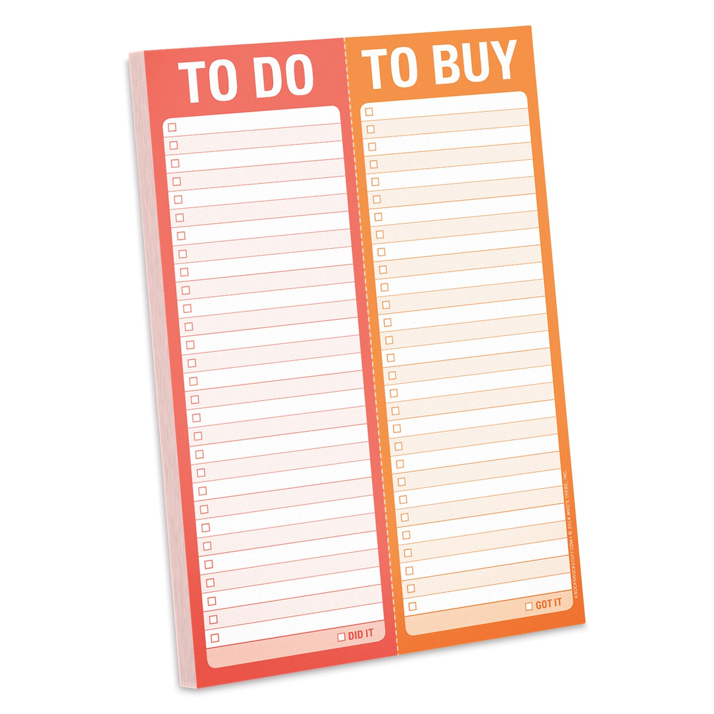 Knock Knock To Do/To Buy Perforated Pad | Michaels