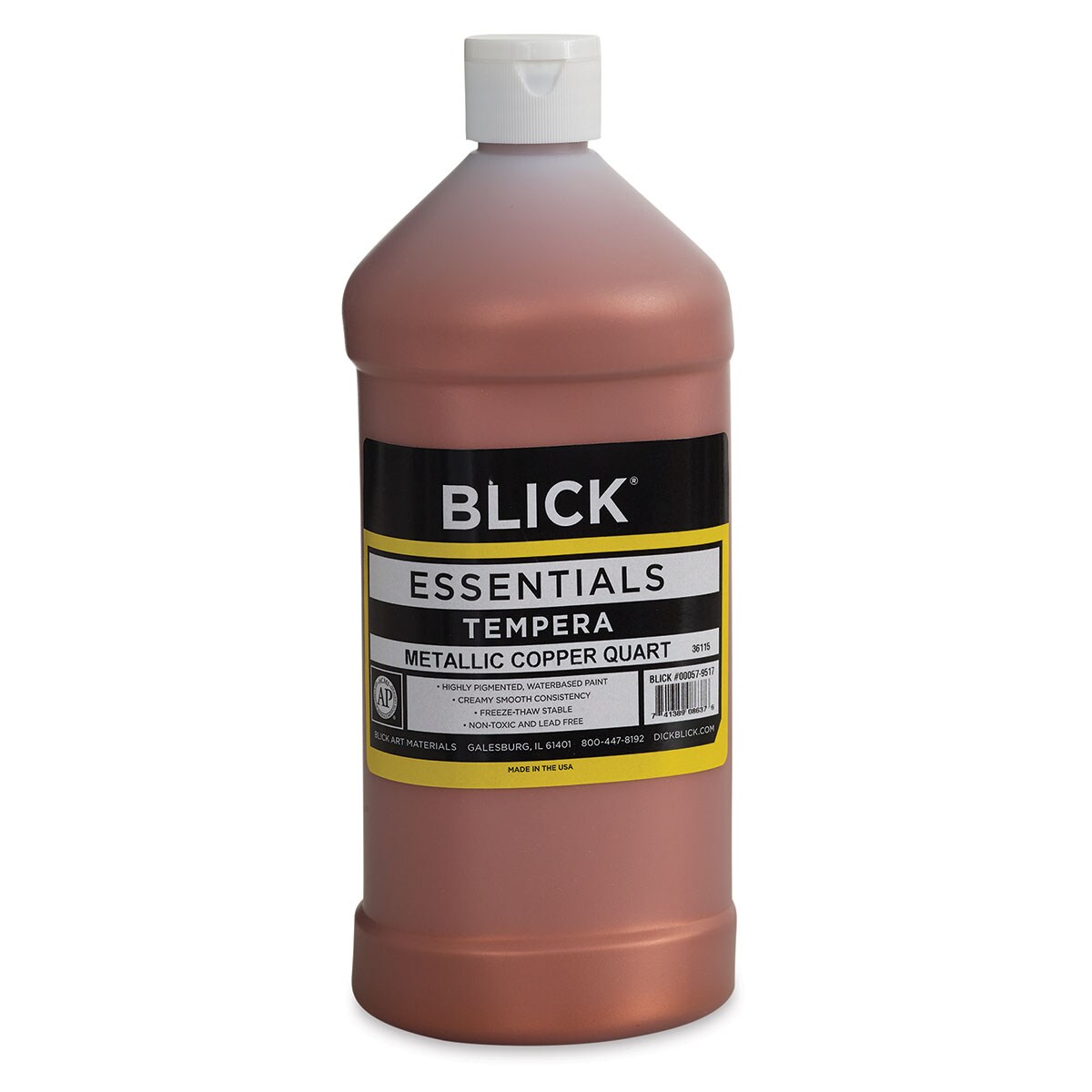Blick Essentials Tempera - Copper (Metallic), Quart | Michaels