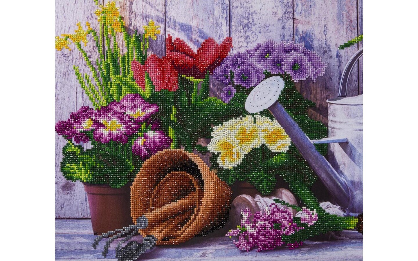 Diamond Art Kit 14X18" Advanced Spring Gardening | Michaels