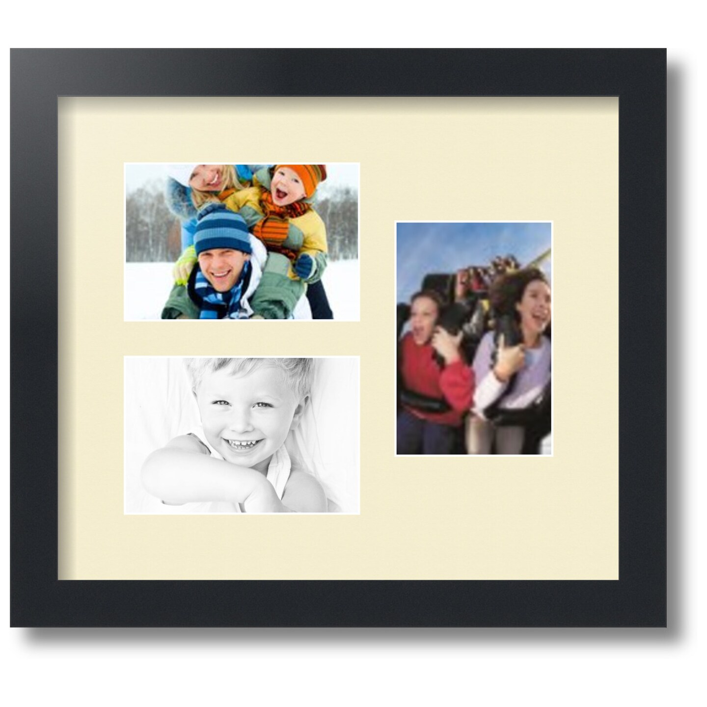 ArtToFrames Collage Photo Picture Frame with 3 - 4x6 inch Openings ...